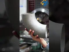 Stainless Steel Butt Welded Pipe Fittings 90 degree elbow