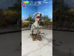 Realistic Animatronic dinosaur animatronic velociraptor
