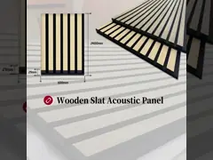 Watch: WPC Fluted Wall Panel 1220x2440mm Waterproof Fireproof Acoustic Showcase