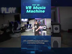 YHY VRミュージックマシン HTC VRヘッドセット バーチャルリアリティゲーム アトラクション