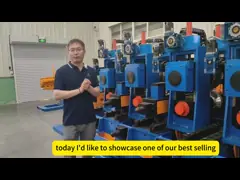Fast Speed ERW Carbon Steel Tube Mill For Pipe Making Machine , CE / ISO