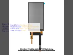 TFT Display Screen 5.0 Inch HD 900nits High Brightness with Touch Panel