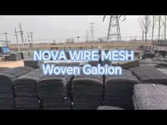 Hexagonal Woven Galvanized Gabion - 6mm Wire for Flexible Slope Protection