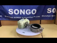 SONGO Cast Iron PTFE Seat Wafer Electric Butterfly Valve