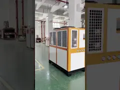 China 40HP Air Cooled Water Chiller 120KW Industrial Cooling System with R410A Refrigerant for sale
