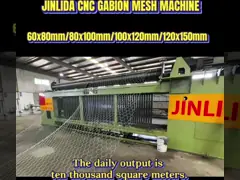 JINLIDA CNC Gabion Mesh Machine: 10,000 Sqm Daily Output