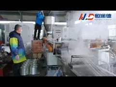 Twin-Screw Extruder for PP/PE Plastic Granules