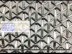 Cina Lamiere in rete metallica decorativa in acciaio inossidabile 304, tessute, impermeabili in vendita