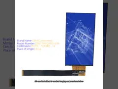 5.98 Inch TFT Display IPS Module 1440X2560 Resolution MIPI Interface NT35598