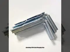 China Blind Mounting Brackets Vertical Blind Wall Mount Metal Stamping Parts for sale