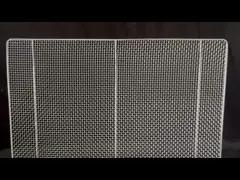 Customize Reusable Grill BBQ Mesh Drying Grill Tray 304 Stainless Steel Wire Mesh Baking Cooling Rack