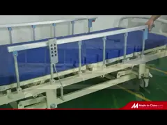 China Foldable ABS ICU Medical Hospital Pediatric Bed Cot Hi Low Adjustment for sale