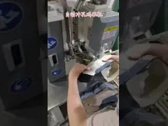 China Automatic Pneumatic Hole Punching & Eyeleting Shoe Making Machine for Handbags Manufacturing Plant for sale