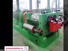China XKJ Series Customizable Rubber Refining Mill Reclaimed Rubber Machine 380V/50Hz for sale