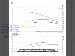 China Grundfos CR 10-22 Vertical Multistage Centrifugal Pump 10 m³/h Flow 7.1 m Head 0.37 kW IE3 Motor for sale