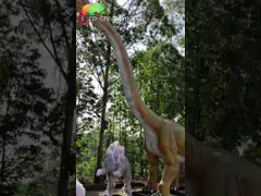 Sunproof 15M Giant Animatronic Dinosaur Jurassic Park Brachiosaurus Animatronic