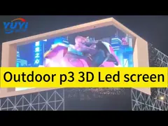 China P6 P8 P10 Outdoor LED Screen Video Wall , 3D LED Display Screen For Advertising for sale