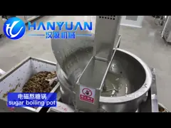 Electromagnetic heating sugar boiling pot