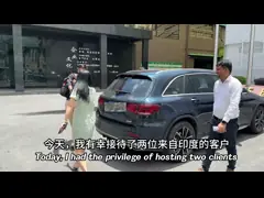 Welcome new customers to visit, tour the factory and discuss cooperation.