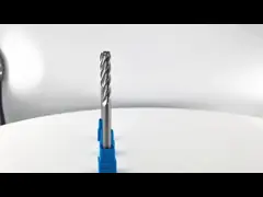 China 150mm Full Length 4 Flute Carbide End Mill for Soft Metals Die Cast Aluminum Copper Brass for sale