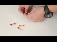 China Red 19-24 AWG  Butt Connector Gel Filled For PIC Cable Application for sale