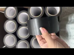China Black PVC Duct tape for waterproofing and leak repair - pipe wrapping for sale