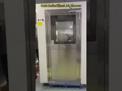 China Coated Exterior Cold Plate Air Shower with High Airflow Motor and Stainless Steel Enclosure for sale