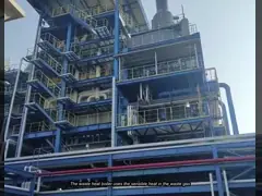 CCC Smelting Plants Waste Heat Boiler For Hazardous Waste And Solid Waste Incineration