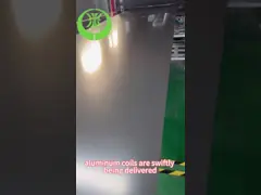 China 0.18-1.0mm thickness Color Coated Aluminum Sheet for bending profiles for sale