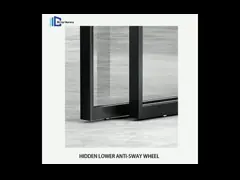 High Grade Aluminum Sliding Doors Waterproof with High End Hardware