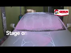 China GETSUN Colorful High Gloss Car Wash Solution Rainbow Foam Car Shampoo for sale