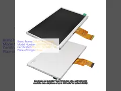 Industrial 7 Inch TN Module 1024x600 Resolution TFT LCD Display with Touch Panel