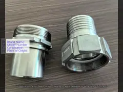 必要な模具 CT8 鋳造許容量を持つ炭素鋼精密投資鋳造