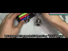 China GROW K236-A+R502-A DC6V 4*AAA Battery Low Power Design Admin/User Fingerprint Control Board With Battery Box for Access System for sale