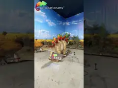 Realistic Animatronic dinosaur