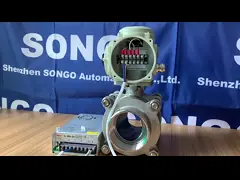 China SS304 Motorized Actuator Valve BSPP Female Thread Ptfe Seal 2 Way 1 1/4inch For Water for sale