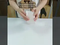 China Custom Small Transparent Display Box Kraft Paper White Cardboard Packaging For Aromatherapy Or Gifts for sale