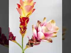 China Simulated Flowers, Ginger Flowers, Lotus Flowers, 3D Printing, Texture Flowers, Home Decor, Model Room Decoration, Wedding Scenery Props, Bouquet for sale