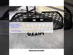 China 2023 TOYOTA VIOS  ABS Plastic Front Grille For Modified Car Bumper With Light Zimin Auto Parts for sale
