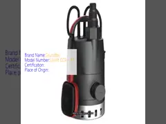 China Grundfos Submersible Sewage Pump Single Stage Submersible Pump, Used for Pumping Clean, Non Corrosive Water and Greywater with a Water Level as Low as 3mm for sale