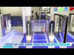 Zento Access Control System Swing Turnstile for Office Gym
