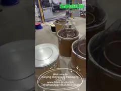 Dia 51cm Welding Cable drum fiber drum with dust cover