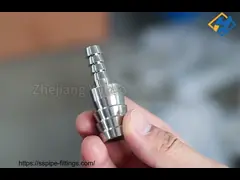 China Manufacturer 201 304 316 Reducing Hose Nipple Connector for Pipe Lines Connect