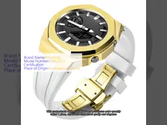 Valeur de luxe Ga-2100 boîtier en acier inoxydable et bande pour Casio G Shock Watch