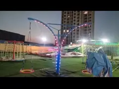 China Indoor Outdoor Engaging Playground Devices Interactive Light Moon Swing Features For Engaging Playtime for sale