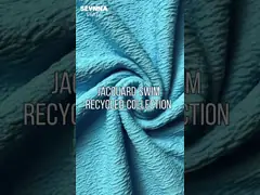 Solid Recycled Swimwear Fabric Breathable and Eco-Friendly for Sustainable Swimwear