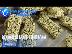 China Granola Bar Cutting Making Machine From Dongtai Hanyuan for sale