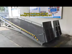 China Mobile Container Dock Ramp Forklift Container Ramp Small Aluminum Container Load Ramp for sale