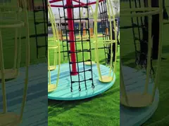 Children's Outdoor Play Equipment Customized Rotating Astronaut Playground Rotating Amusement Park R