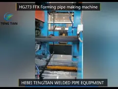 Precision Tube Mill ERW High Frequency Pipe Making Machine 10-50mm